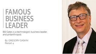 FAMOUS BUSINESS LEADER at emaze Presentation