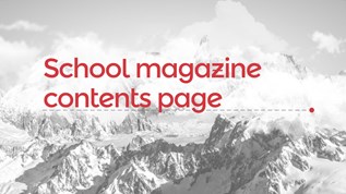 School magazine at emaze Presentation