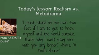 Realism vs. Melodrama at emaze Presentation