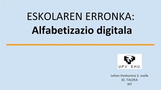 IKT Alfabetizazio digitala at emaze Presentation
