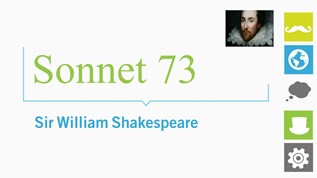 Sonnet 73 at emaze Presentation