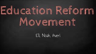 Education Reform at emaze Presentation