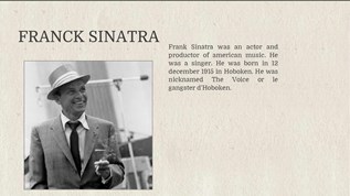 Frank Sinatra was a at emaze Presentation