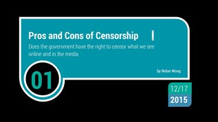 Pros and cons of Censorship at emaze Presentation