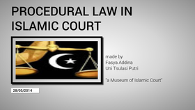ISLAMIC COURT at emaze Presentation