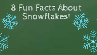 8 Fun Facts About Snowflakes at emaze Presentation