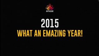 What an emazing year! at emaze Presentation