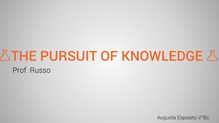THE PURSUIT OF KNOWLEDGE-Esposito at emaze Presentation