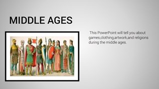 Middle ages at emaze Presentation