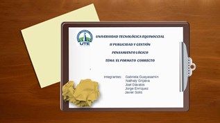 El Formato Correcto at emaze Presentation