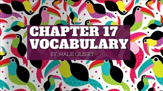 Chapter 17 Vocabulary at emaze Presentation
