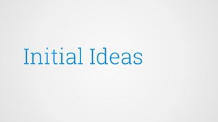 Initial Ideas at emaze Presentation
