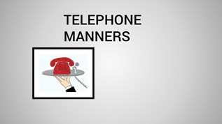 Telephone Manners at emaze Presentation
