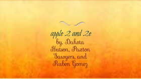 apple 2 and 2 e at emaze Presentation