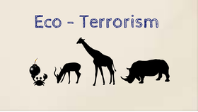 Eco Terrorism at emaze Presentation