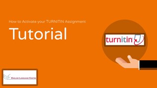 Activate TURNITIN at emaze Presentation