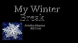 My Winter Break at emaze Presentation