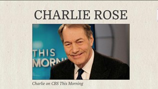 Charlie Rose at emaze Presentation