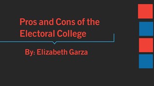 Pros and Cons Electoral at emaze Presentation