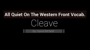 Cleave at emaze Presentation