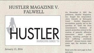 Hustler Magazine v. Falwell at emaze Presentation