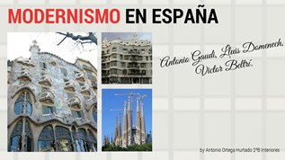 Modernismo en España at emaze Presentation