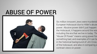 Abuse Of power at emaze Presentation