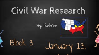 Civil War Research at emaze Presentation