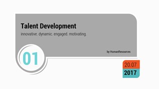 Talent Development at emaze Presentation