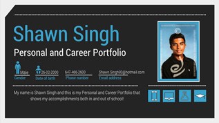 Shawn_Careers Portfolio at emaze Presentation
