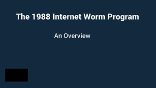 The 1988 Internet Worm at emaze Presentation