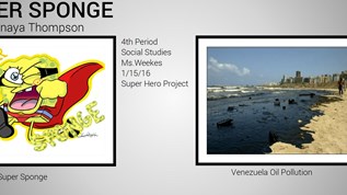 Super Sponge(Project) S.S Anaya Thompson at emaze Presentation