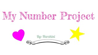 My Number Project: Harshini Mandiram 5C at emaze Presentation