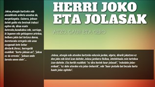 Herri joko eta jolasak at emaze Presentation