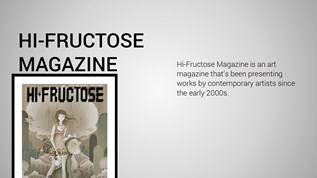 Hi-Fructose at emaze Presentation