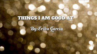 Things I Am Good At at emaze Presentation