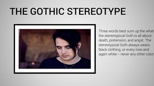 Gothic Stereotype at emaze Presentation