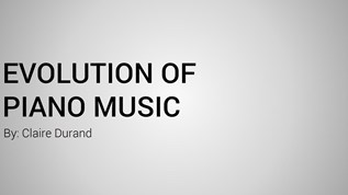 Evolution of Piano at emaze Presentation