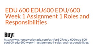 EDU 600 at emaze Presentation