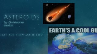 Asteroids at emaze Presentation