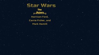 Star Wars at emaze Presentation