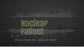 Nuclear Fallout at emaze Presentation
