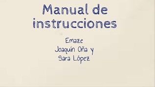 Manual de instrucciones at emaze Presentation