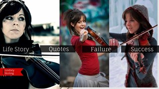 Lindsey Stirling at emaze Presentation