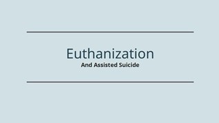 Euthanization at emaze Presentation