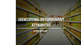 Identifying Determinant Attributes at emaze Presentation