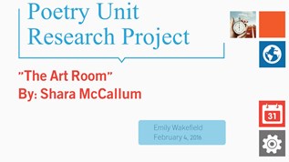 Poetry Unit Research at emaze Presentation