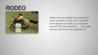 Rodeo at emaze Presentation