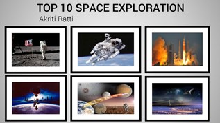 TOP 10 SPACE - Akriti Ratti at emaze Presentation