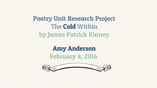The Cold Within at emaze Presentation